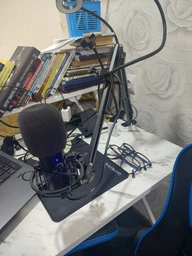 Стійка-пантограф для мікрофона Bodasan GAZ-34 з павуком і поп-фільтром – фото, відгуки ...