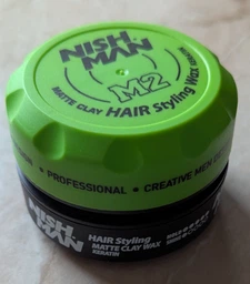 Матова глина для укладання волосся Nishman Matte Clay Hair Styling Wax ...