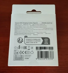 Мережевий зарядний пристрій Xiaomi 33W Travel Charger Combo + кабель ...
