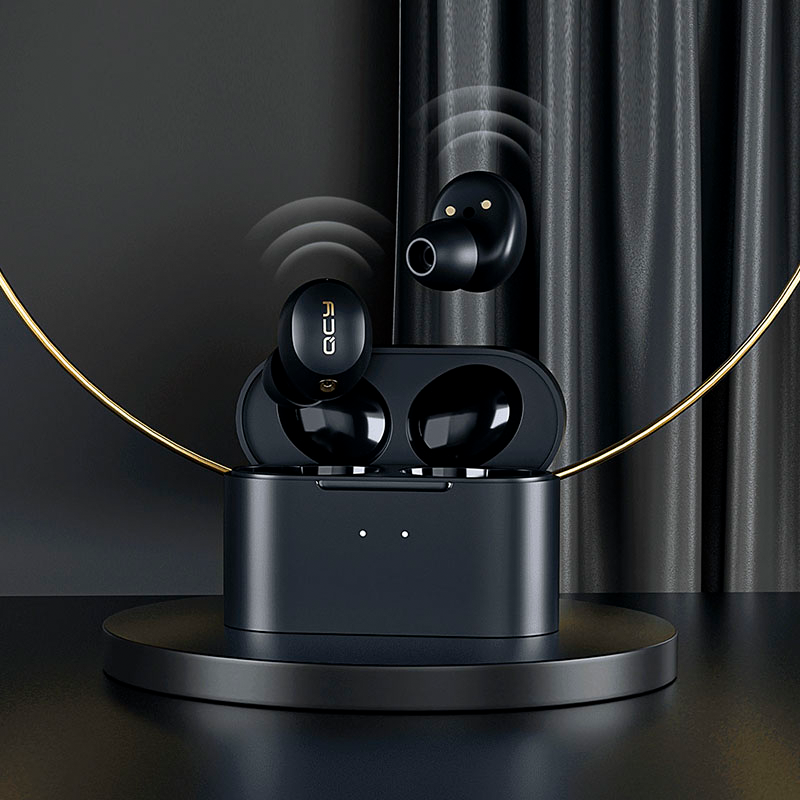 Навушники QCY HT01 ANC TWS Bluetooth Earbuds Dark Blue (QCY-HT01) купити в інтернет-магазині ...