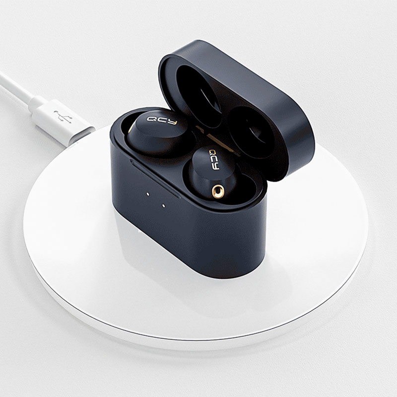 Навушники QCY HT01 ANC TWS Bluetooth Earbuds Dark Blue (QCY-HT01) купити в інтернет-магазині ...