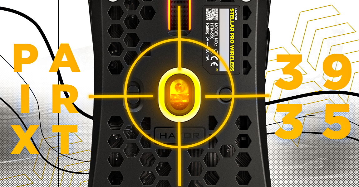 Мышь Hator Stellar Pro Wireless/Bluetooth/USB Black (HTM550) – фото, отзывы, характеристики в ...