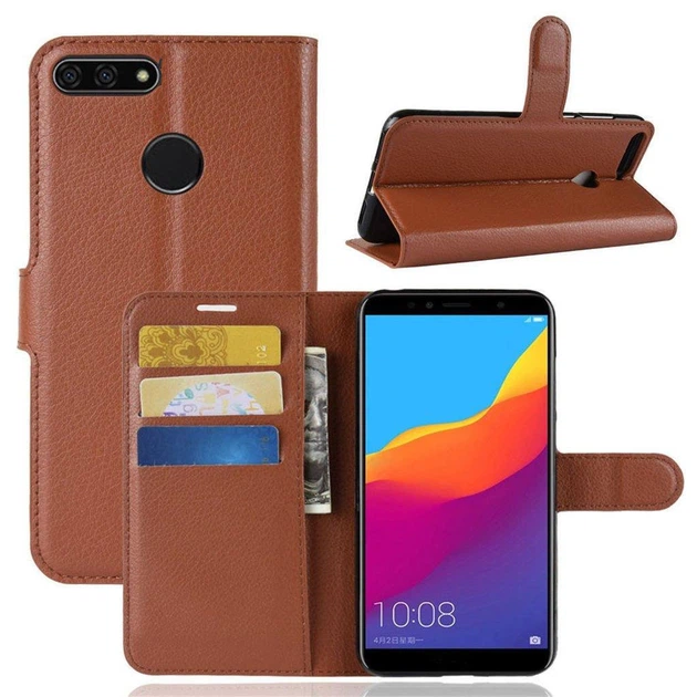 Чехол IETP для Huawei P Smart 2018 / FIG-LX1 / FIG-LA1 книжка кожа PU ...