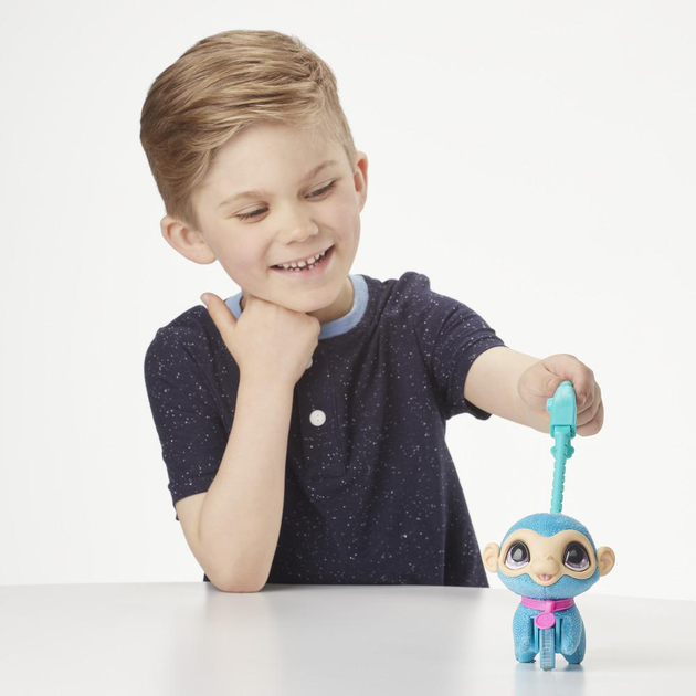 Игрушка Hasbro Furreal Friends Маленький питомец на поводке Обезьянка ...