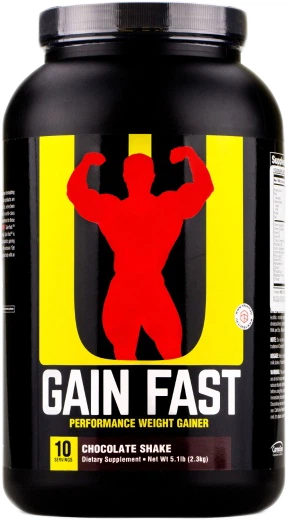 Гейнер Universal Nutrition Gain Fast 3100 2.3 кг Chocolate Shake ...