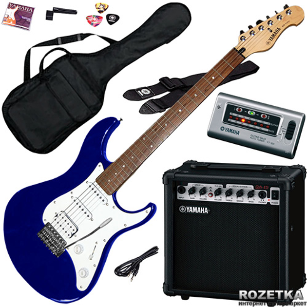 Гитарный набор Yamaha EG112 GPII (MTU) Blue – фото, отзывы ...
