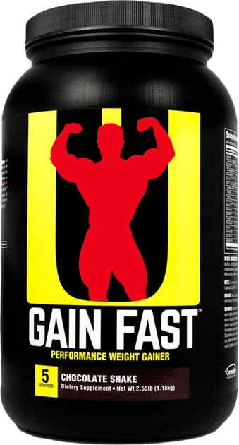 Гейнер Universal Nutrition Gain Fast 3100 1.1 кг Chocolate ...