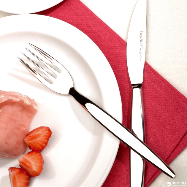 Вилка десертная BergHOFF Saxophone (1207117) – купить онлайн на ROZETKA