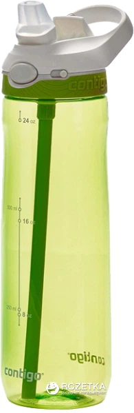 Пляшка для води та напоїв Contigo Ashland 720 мл Зелена (2094635 ...