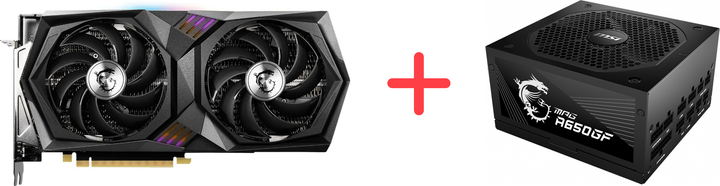 MSI PCI-Ex GeForce RTX 3060 Gaming X 12G 12GB GDDR6 (192bit) (1837/ ...