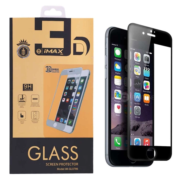Защитное Стекло iMax Japanese Material 3D iPhone 6 Plus Black - 193792 ...