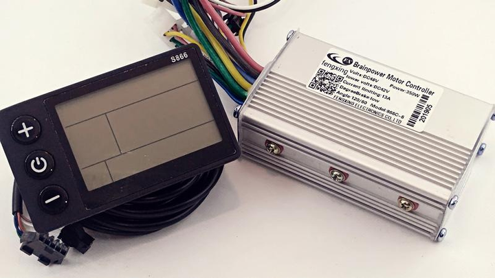 ROZETKA | Контроллер электровелосипеда с дисплеем 350W 48V C48 866C-6 ...