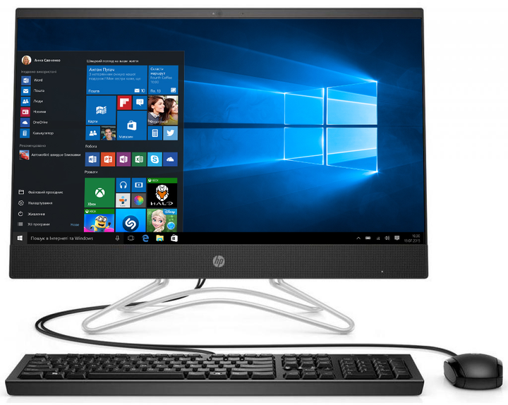 Моноблок HP All-in-One 24-f0146ur (7JX38EA) Black – фото, отзывы ...