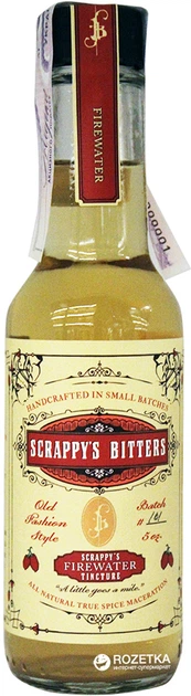 Бітер Scrappy's Bitters Firewater 44.3% 0.15 л (851561005085) – фото ...