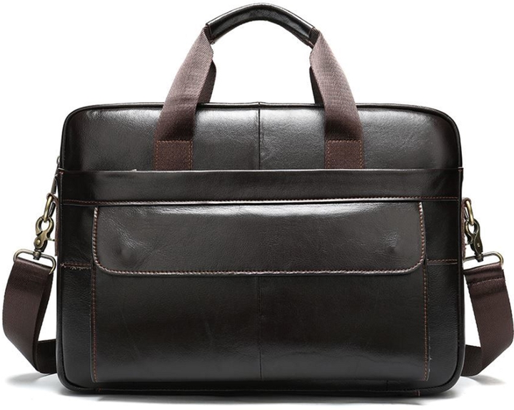 Сумка-портфель мужская кожаная Vintage leather-14750 Коричневая – в ...