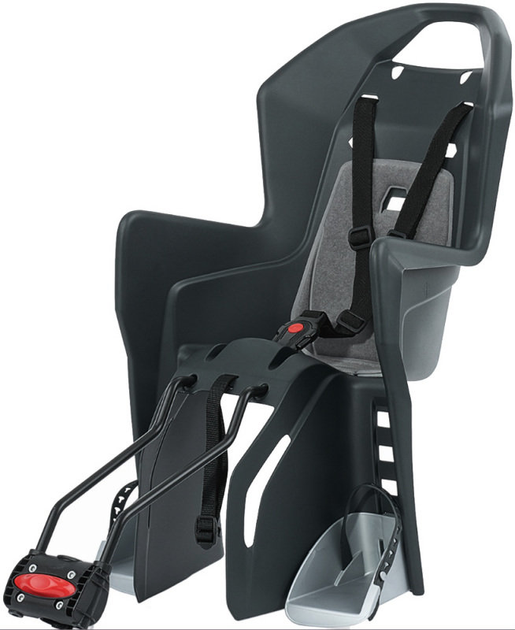 Детское велокресло Polisport KOOLAH FF 29 grey-silver (8631400021 ...