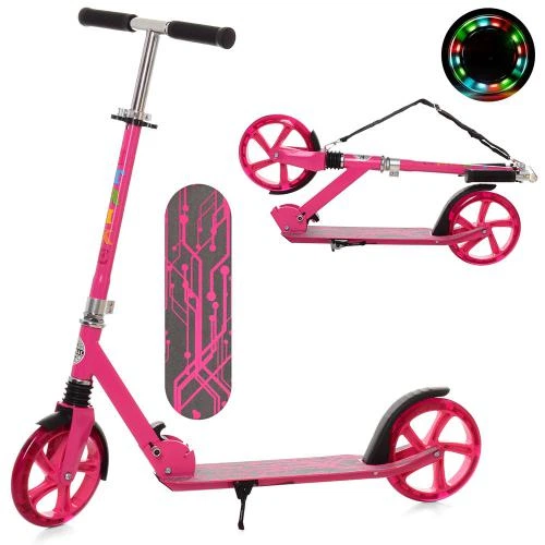 Самокат ITrike SR 2-051-P-L Розовый – фото, отзывы, характеристики в интернет-магазине ROZETKA ...