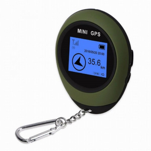Портативний ручний міні GPS компас навігатор з LCD екраном для туристів ...
