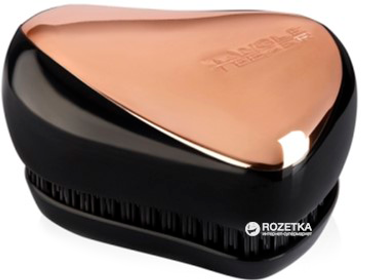 Расческа Tangle Teezer Compact Styler Rose Gold Black (5060173372606 ...