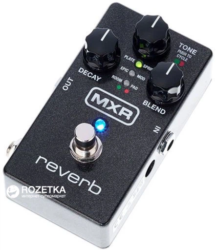 Педаль эффектов Dunlop M300 MXR Reverb – фото, отзывы, характеристики в ...