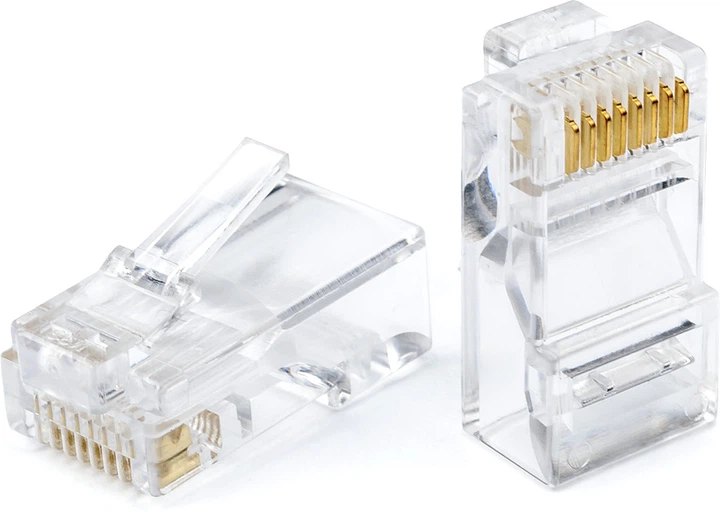 Конектор Atcom Rj45 8p8c Utp 1000 шт 7943 фото відгуки