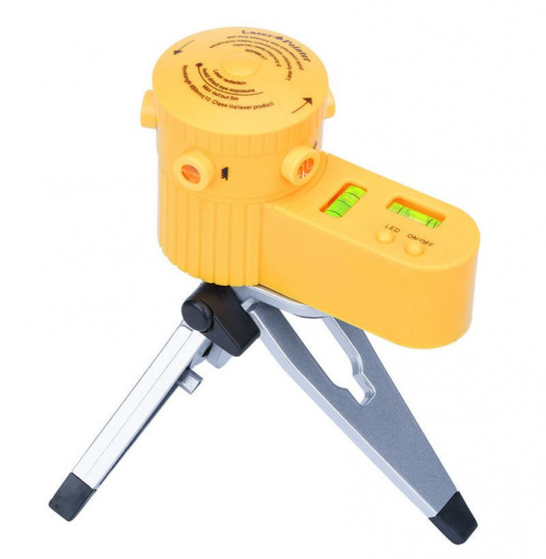 Уровень лазерный мультифункциональный Laser со штативом 5в1 – фото ...