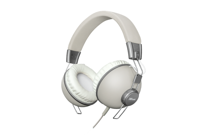 Наушники Trust с микрофоном Noma Headphones retro ivory (22636) купить ...