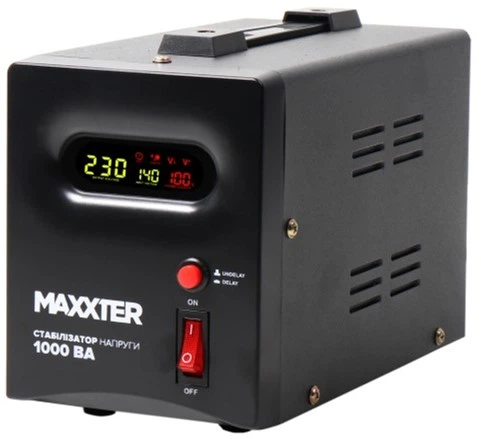 Стабілізатор напруги Maxxter 1000 ВА (MX-AVR-S1000-01) – фото, відгуки, характеристики в ...