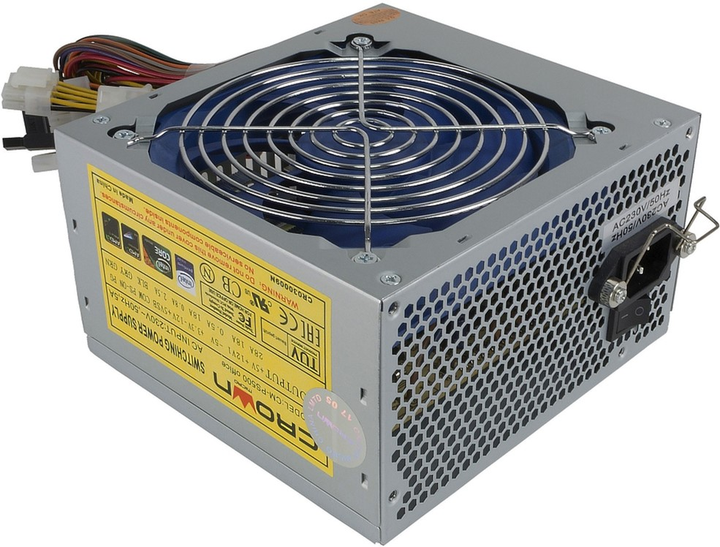Блок живлення Crown CM-PS500W Office, 12 см – фото, відгуки ...