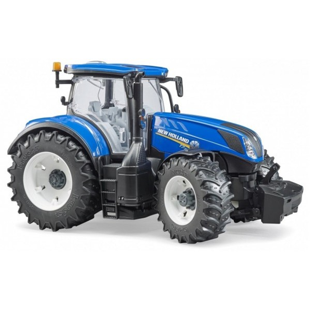 Трактор Bruder 03120 New Holland с резиновыми колесами масштаб 1:16 ...