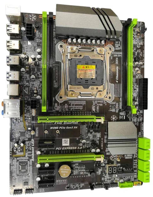 Материнская плата Aterminer Atermiter X99 ZX-99EV3_V1.31 (s2011-3 ...