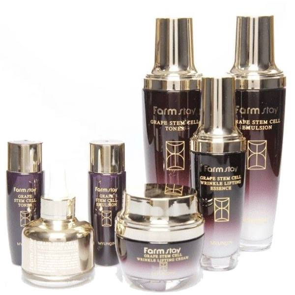 Набор антивозрастных средств для лица FarmStay GRAPE STEM CELL SKIN ...