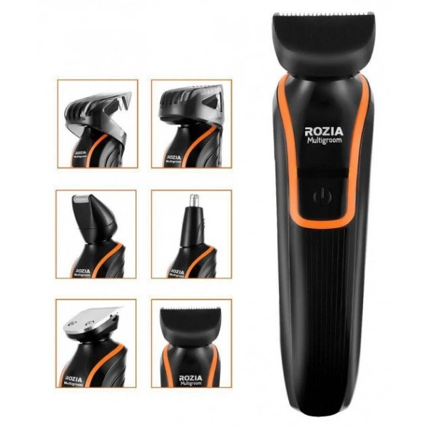 Машинка-триммер для стрижки 6 в1 Rozia HQ-5100 Black (1999B) – фото, відгуки, характеристики в ...