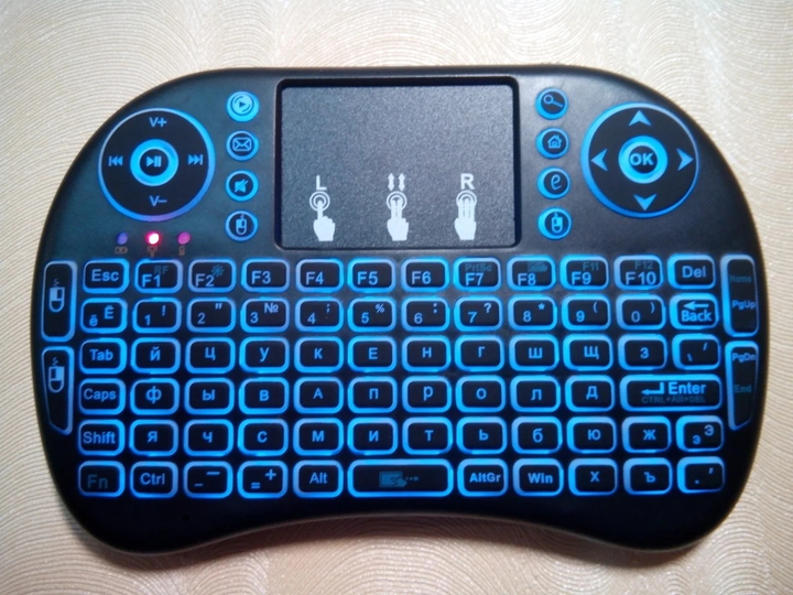 Клавиатура для телевизора KEYBOARD ART-4467 wireless i8 беспроводная с ...