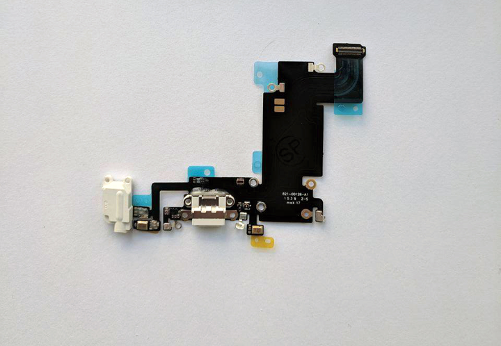 Шлейф Power для iPhone 6S Plus, з роз'ємом зарядки, навушників ...