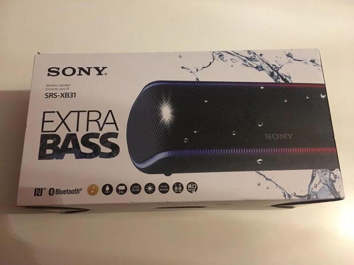 Колонка Sony SRS-XB31 Bluetooth Black – фото, отзывы, характеристики в ...