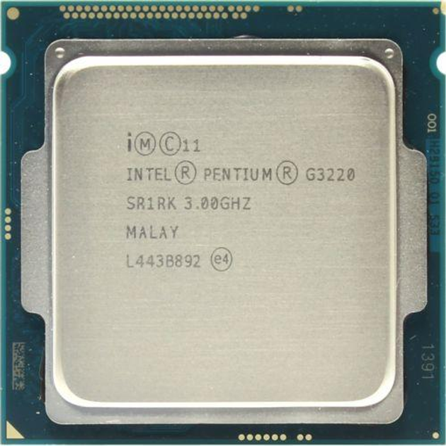 Процессор Intel Pentium Dual Core G3220 3.00GHz/3MB/5GT/s (SR1RK) s1150 ...