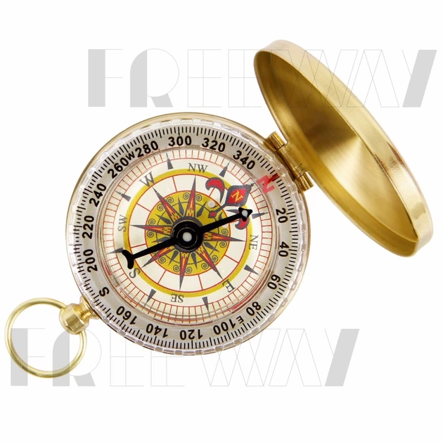 Компас туристический жидкостный 45мм с крышкой Kromatech Gold – фото, відгуки, характеристики в ...