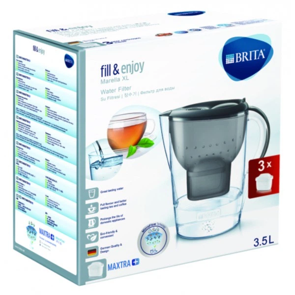 BRITA Marella XL Graphite (Memo) + 3 Maxtra+ – фото, отзывы ...