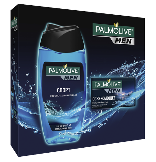 Подарочный набор Palmolive Men Спорт и Северный Океан (8718951317673 ...