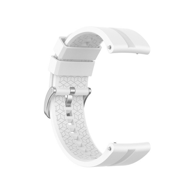 Силиконовый браслет Good Prod к часам Xiaomi Amazfit Pace 22 мм White ...