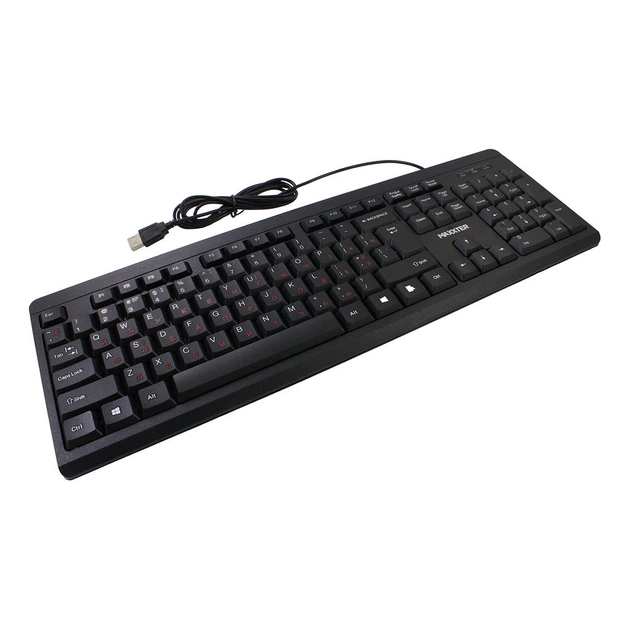 Клавіатура Maxxter KB-112-U USB black – фото, відгуки, характеристики в інтернет-магазині ...
