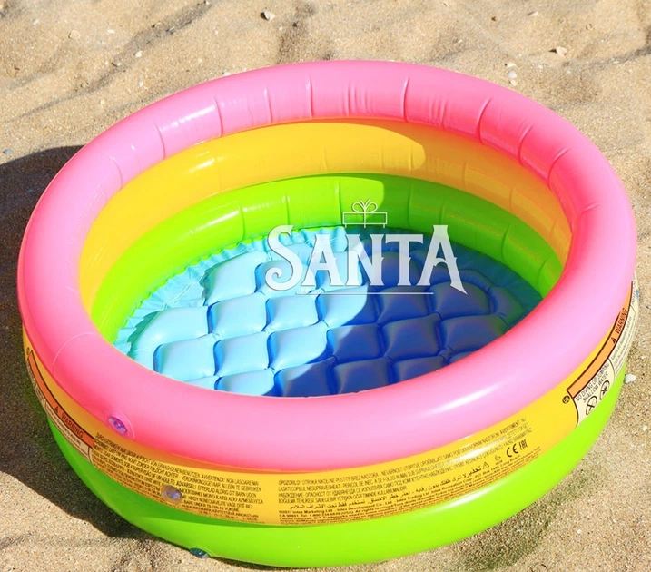 Басейн дитячий Intex 57107 Веселка 61х22см, 33л, від 1 до 3р. – фото ...