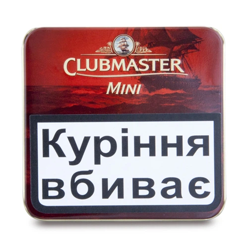 Сигариллы (мини-сигары) Clubmaster Mini Red 20 шт (4000862232409 ...