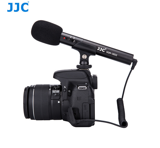 Направленный накамерный микрофон JJC SGM-185 II для фотоаппарата ...