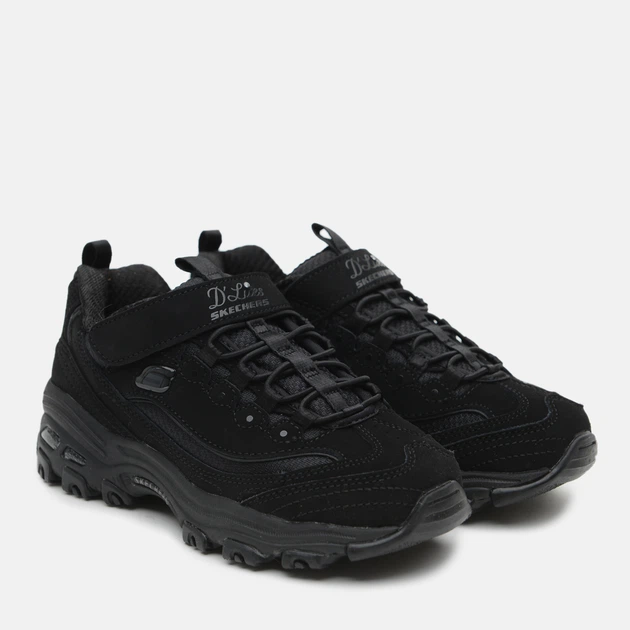 Кроссовки детские кожаные Skechers 80522L BBK 33 Черные (193642915334 ...