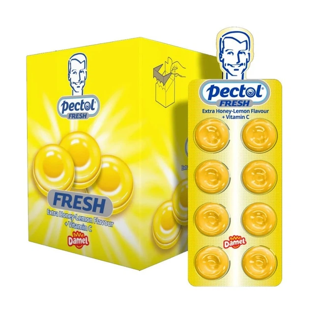 Льодяники Damel Pectol Lemon блістер - 20 г від продавця: Fresco Gusto ...