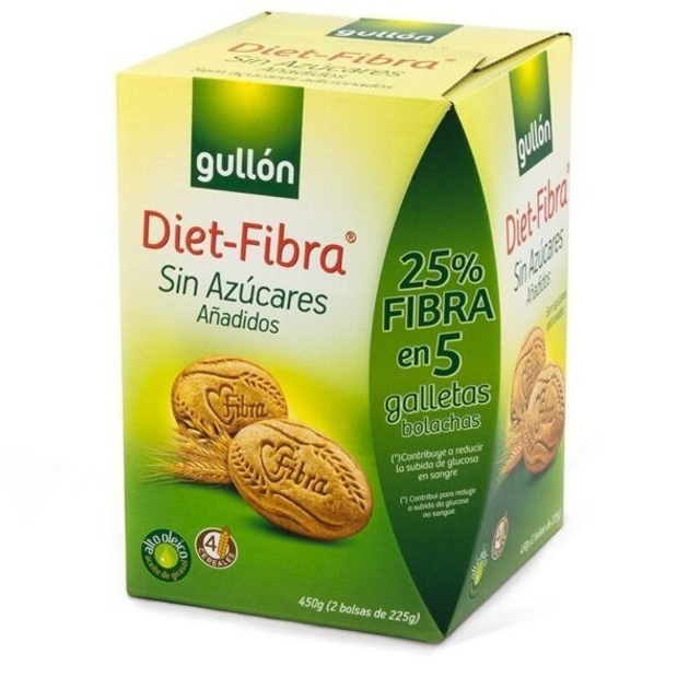 Печенье GULLON Diet Fibra без сахара, 450г – ROZETKA. Купить Печенье ...