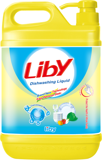 Средство Liby Цитрус для мытья посуды, фруктов и овощей 1.9 л ...