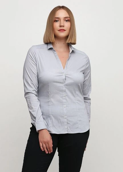 Блуза H&M 42 Серая (1089-367) – Брендовая одежда | ROZETKA